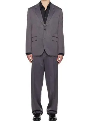 Hugo Boss Stretch Wool Blend Suit - Dark Gray