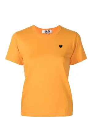 PLAY COMME DES GARCON Comme Des Garcons Play T-Shirt With Heart Applique
