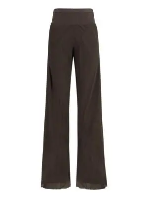 Rick Owens Rick Owens Bias Floor-Length Pants Black