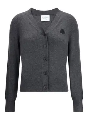 Isabel Marant Étoile Karina V-neck Cardigan - Black