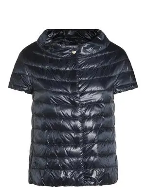 Herno Short-sleeved Down Jacket - Dark Blue