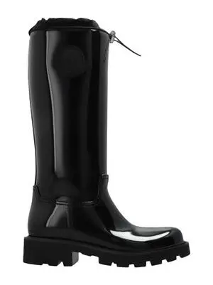 Moncler Kickstream High Wellington Boots - Black