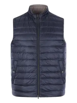 Herno Quilted Down Gilet - Black