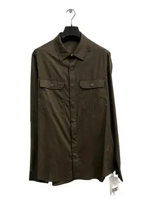 RICK OWENS Rick Owens Long Sleeve Collared Jacket With Chest Pockets