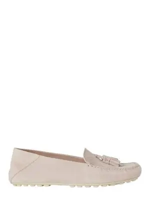 Loro Piana Round Toe Tassel Loafers - Pink
