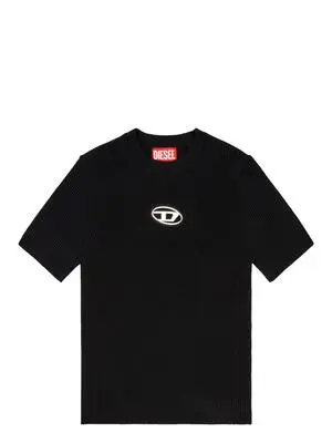 DIESEL® M-valari-ss Crewneck T-shirt - Black