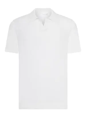 ROBERTO COLLINA V-neck T-shirt - White