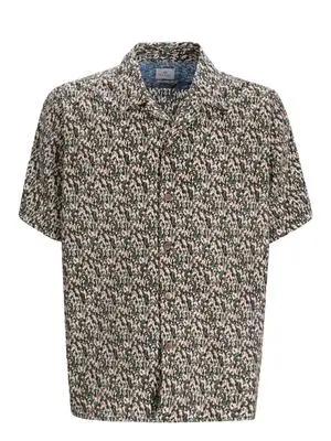 Paul Smith Printed Cotton Shirt - Gray