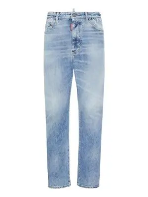 Dsquared2 Straight Leg Jeans - Blue
