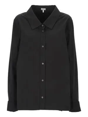 Loewe Long-sleeved Shirt - Black