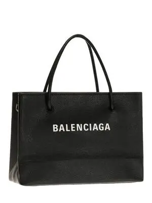 Balenciaga Logo Tote Bag - Black