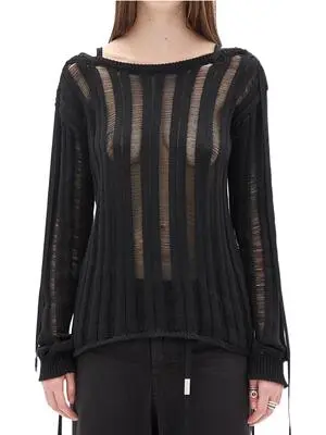 ANN DEMEULEMEESTER Gala Sweater - Black