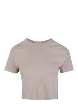 THOM KROM Thom Krom Cropped Seam-Detail T-Shirt