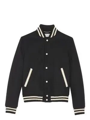 SAINT LAURENT Saint Laurent Varsity Baseball Jacket