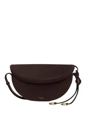 Alaïa East West Shoulder Bag - Dark Brown