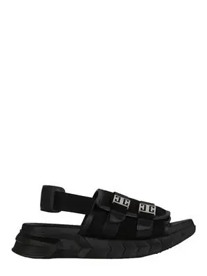 Givenchy 4g Buckled Sandals - Black