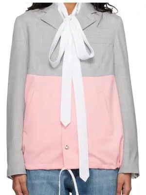 Comme Des Garçons Long Sleeve Jacket - Gray