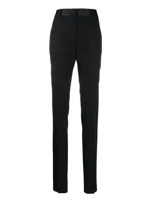 Saint Laurent Tapered Trousers - Black