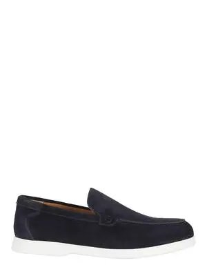 DOUCAL'S Doucal's Round Toe Slip-On Loafers