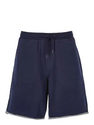 Brunello Cucinelli Brunello Cucinelli Drawstring Shorts With Trimmed Pockets Black
