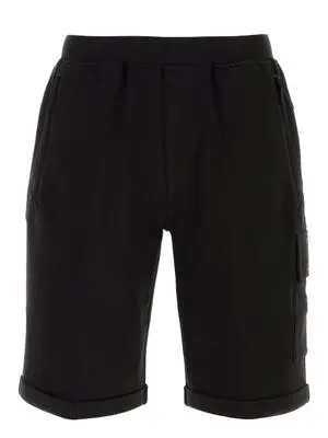 C.P. COMPANY Stretch Cargo Shorts - Black