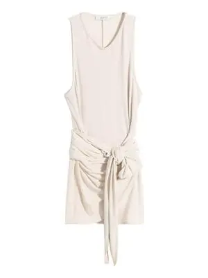LEMAIRE Sleeveless Wrap Top - Cream