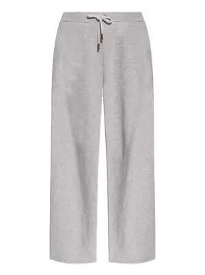 Versace Elasticated Waistband Sweatpants - Gray