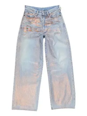 Acne Studios 1981 Loose Glitter Jeans - Gray
