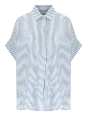 Max Mara Weekend Max Mara Verve Striped Shirt Blue