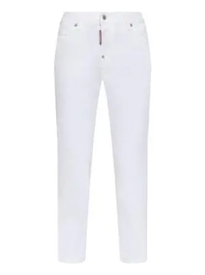 Dsquared2 Slim Fit Jeans - White
