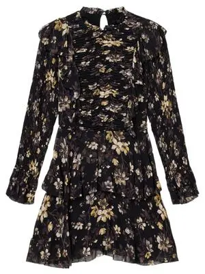 ALLSAINTS ALLSAINTS Portia Floral Ruffled Dress