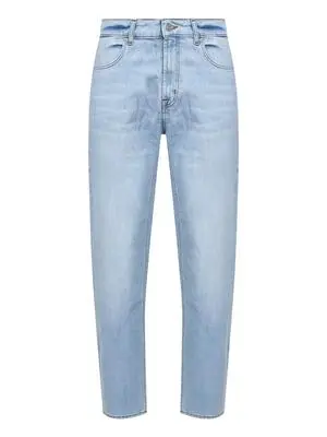 7 For All Mankind Straight-leg Jeans - Blue
