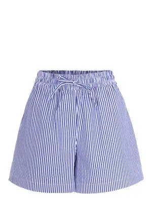 P.a.r.o.s.h Striped Drawstring Shorts - Blue