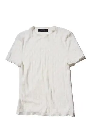 Gucci Gg Devoré T-shirt - White