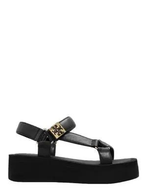 Tory Burch Mellow Platform Sandals - Black