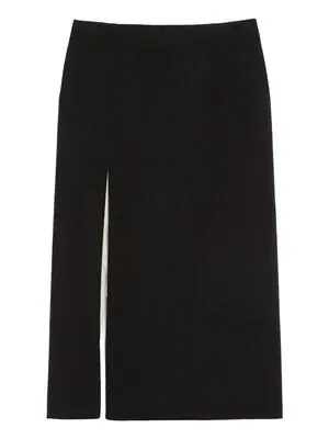 SPORTMAX Sportmax Slit Midi Skirt