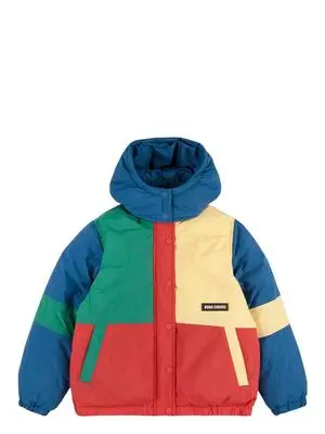 BOBO CHOSES Color Block Anorak - Red