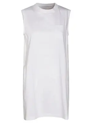 Sacai Sleeveless Dress - White