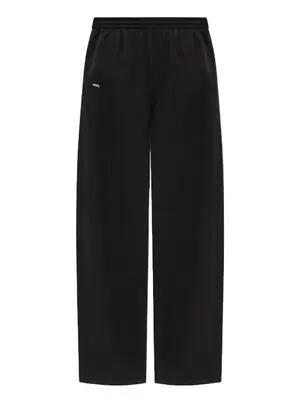 PANGAIA Elasticated-waistband Track Pants - Black
