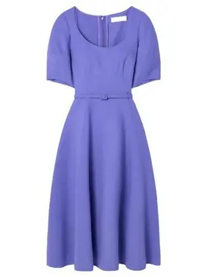 Oscar De La Renta Midi Dress - Blue