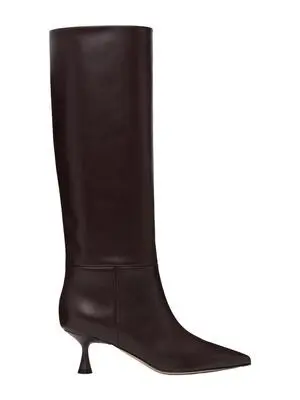 GIANVITO ROSSI Heeled 55 Boots - Wine Red
