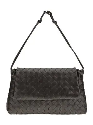 Bottega Veneta Intrecciato Shoulder Bag - Fondant