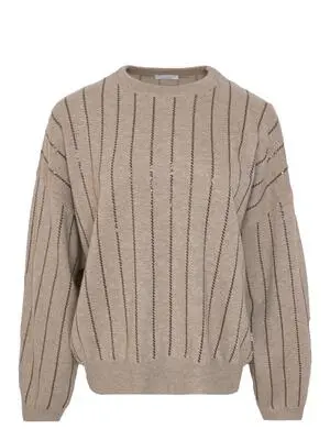BRUNELLO CUCINELLI Brunello Cucinelli Sequined Knit Jumper