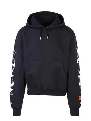 HERON PRESTON Heron Preston Logo Patch Hoodie