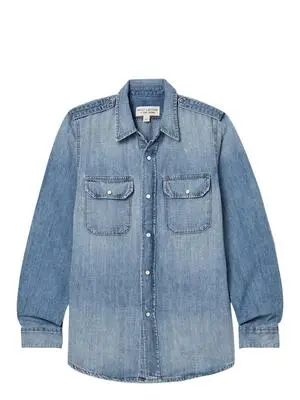 NILI LOTAN Nili Lotan Long-Sleeved Denim Shirt