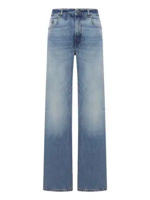 HAIKURE Logo Patch Jeans