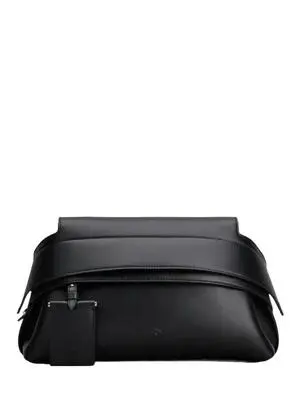TOD'S Wave Pouch Bag - Black