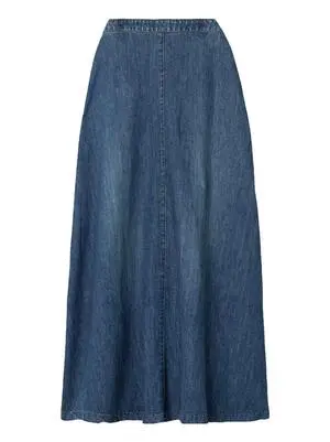 NILI LOTAN Nili Lotan Astrid Denim Maxi Skirt