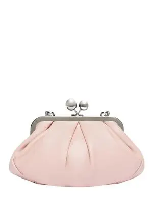 Max Mara Small Sheepskin Pasticcino Bag - Pink