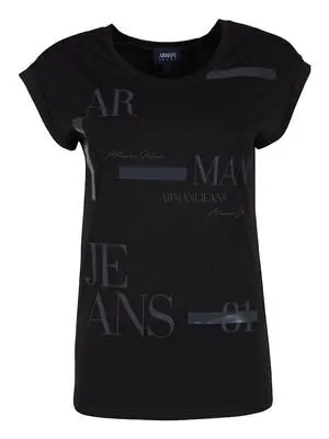 Emporio Armani Logo T-shirt - Black